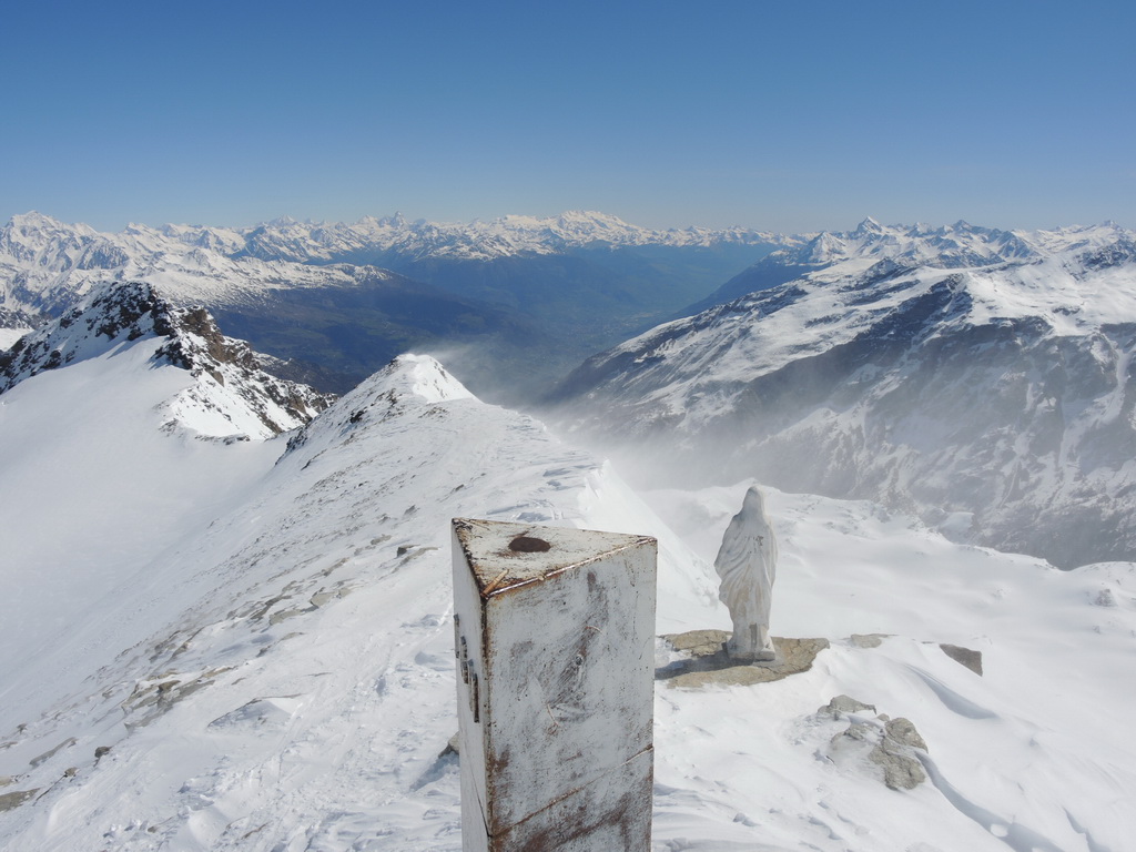 Cima de Entrelor, Punta Rabugine, Testa del Rutor - Skitouren in den ...